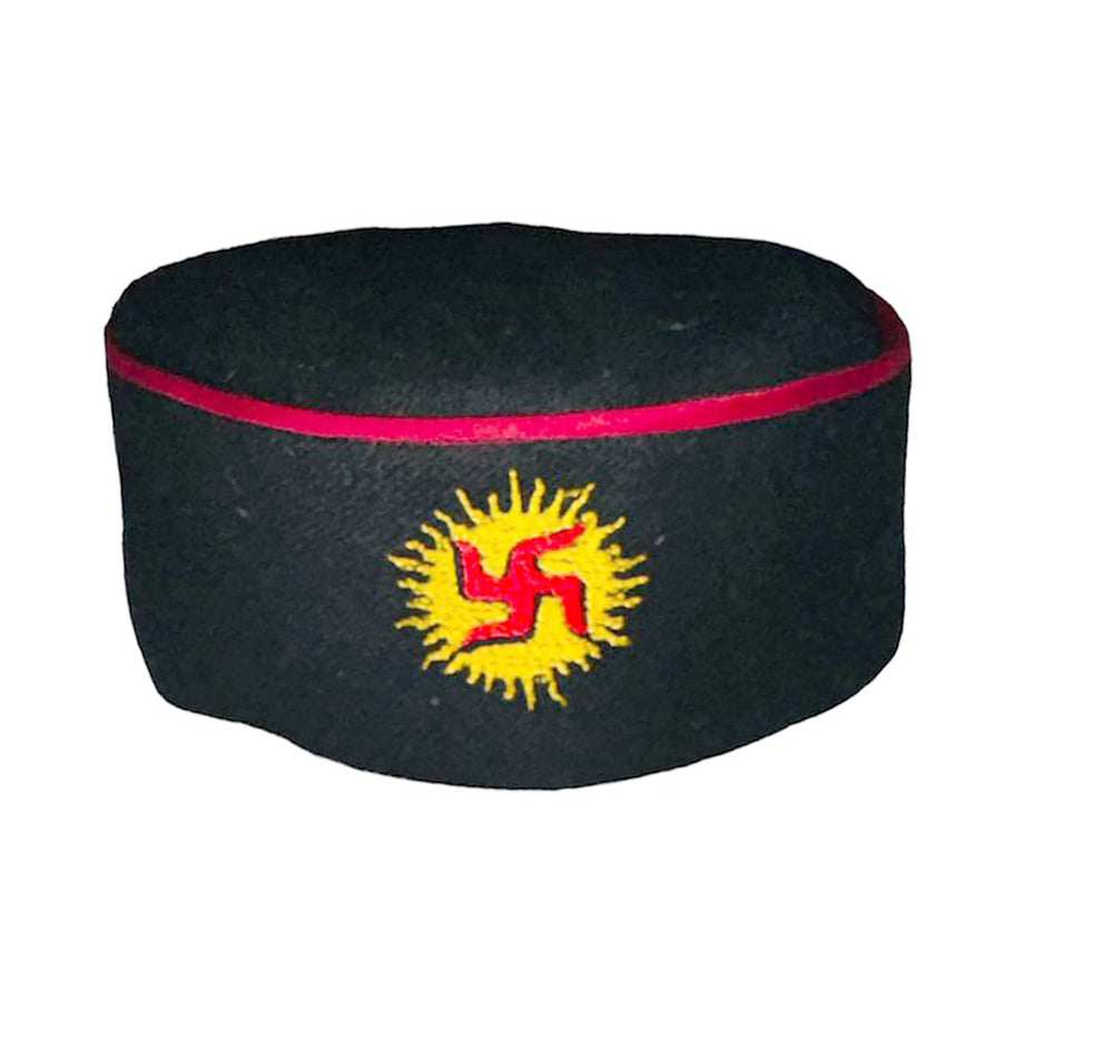 Pahari Topi: Authentic Himachali Wool Cap Style - Pahari topi